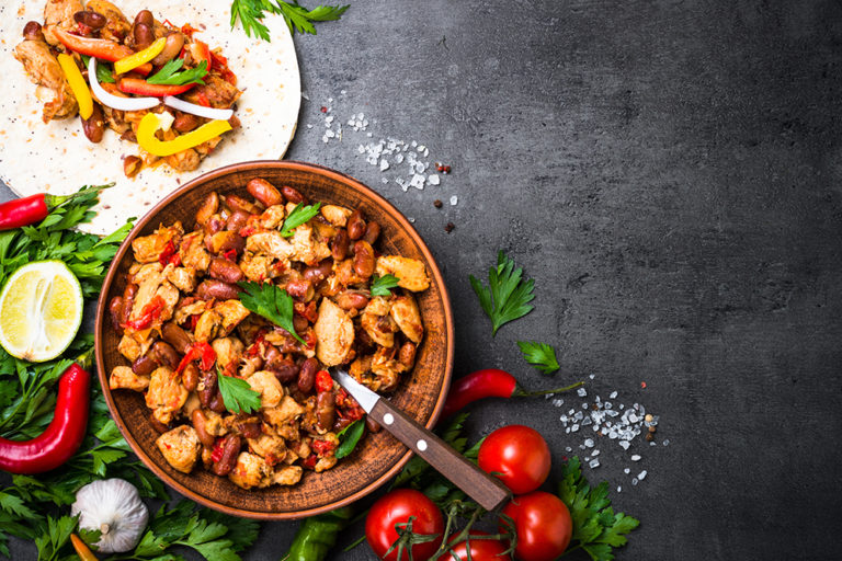 Simple & Festive Christmas Tacos | On The Table